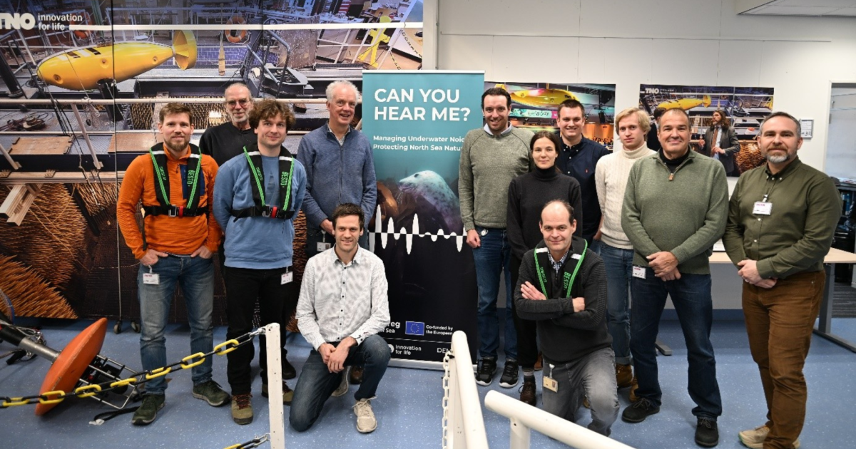 Workshop underwater sound measurements DEMASK | Interreg North Sea